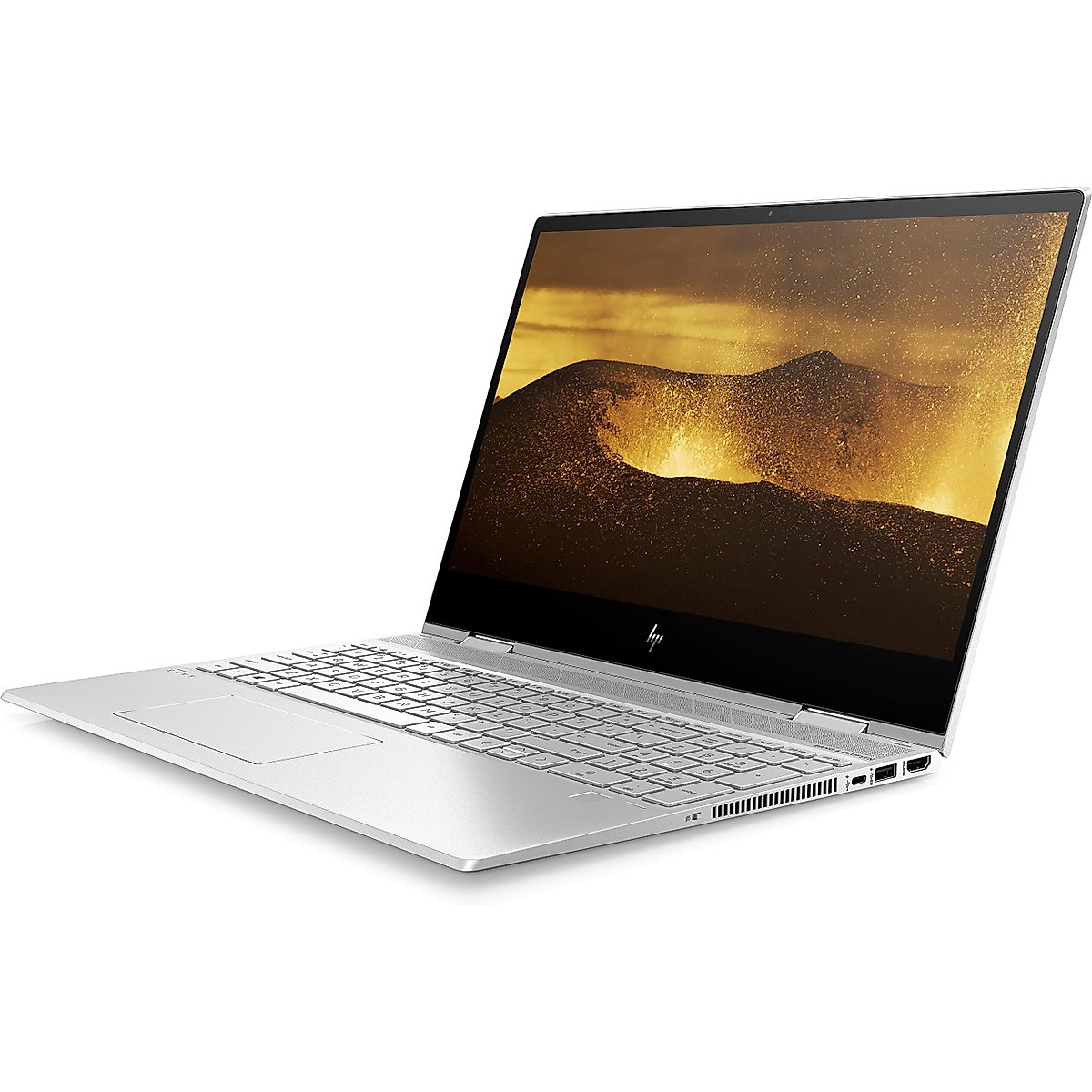 HP Envy x360 15.6" 2-in-1 Laptop Intel Core i7 8GB RAM 512GB SSD - 8th Gen i7-8565U Quad-core - Intel UHD Graphics 620 - Fingerprint Reader & Privacy Camera Switch - Windows 10 Home - 13 hr b