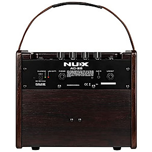 NuX AC-25 Portable Battery Operated Acoustic Amplifier
