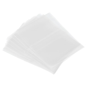 PATIKIL 55x40mm Perforated Shrink Bands, 400 Pack PVC Heat Shrink Wrap Band Fits Cap Diameter 1.22 to 1.34 Inch for Jars Cans, Clear