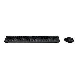 Acer Wireless Keyboard and Wireless Mouse Bundle | Fully Covered in a Silver Ion Antimicrobial* Body | Includes RF Wireless Optical Mouse, RF Wireless Keyboard and USB Receiver, (Pack of 1)