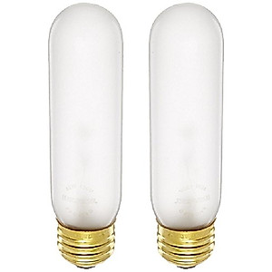 Bulbrite 40T10F 40-Watt Incandescent T10 Tubular Light, Frost (FROST - 2 Pack)