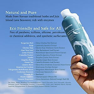 truezyme Active Enzyme Volume & Scalp Shampoo 300ml I 10.14 fl.oz. I Korean Premium Scalp care with Fermented Botanical Extract | No Chemicals or Toxins