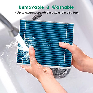 Afloia Wet Curtain Air Cooler Filter, Air Conditioner Replacement Air Curtain, Highly Absorbent, Compatible with CL1 Cooling Fan Blue