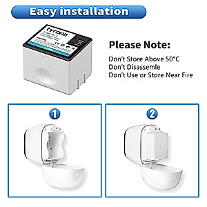 tyrone Arlo Pro Battery Replacement，Rechargeable Li-ion Batteries for Arlo Pro, 7.2V 2440mAh Replacement Battery Compatible with Arlo Pro/Arlo Pro 2 Camera VMA4400