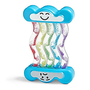 hand2mind My Feelings Rainbow Fidget Tube, Visual Sensory Toys, Play Therapy Toys, Comfort Items for Anxiety, Mindfulness for Kids, Social Emotional Learning Activities, Calm Down Corner Supplies