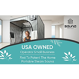 Sauna Rocket | 1-Person Full Body Sauna Portable Tent | in-Home Use for Relaxation, Recovery, and Wellness (Tent ONLY)