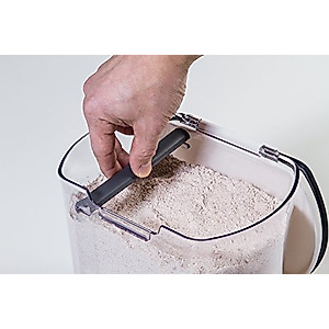 Progressive International Plastic ProKeeper Flour Container, 1 Piece (2 Pack)