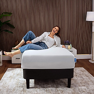 Nestl Green Tea Twin Mattress 8 Inch - Cooling Graphite Memory Foam Twin Mattress for Kids, Fiberglass Free Twin Bed Mattress in A Box, Pressure Relief Supportive Bed in A Box, CertiPur-US Certified