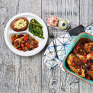 Chinet 10-3/8 Dinner Compartment Plates - 165 Count