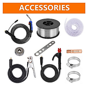 RADNA Portable Home Beginner Lightweight Welder Semi-Automatic Welding Machine MIG-250 3 in 1Tig Mig Mini Welding Inverter Machine Welder (Color : MIG250wire tig Torch)