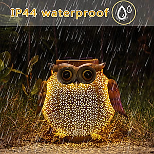 2 Packs Solar Lantern - Outdoor Hanging Lights Green Decorative Garden Lights Waterproof Metal Lanterns for Yard Table Patio Lawn