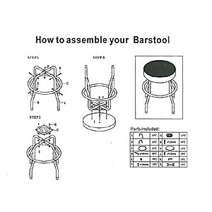 Fender Classic Barstool, 24in