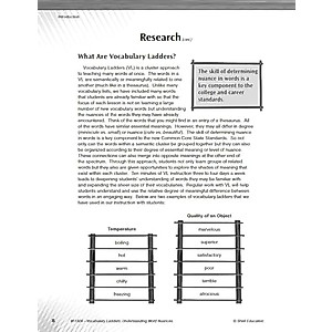 Vocabulary Ladders: Understanding Word Nuances Level 5