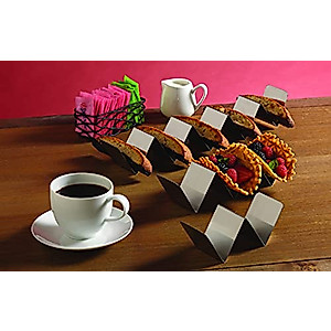 American Metalcraft HTSH1 Taco Holder, Stainless Steel, Half-Size, One Or Two Compartments