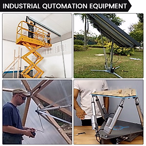 DC HOUSE 8 Inch 8" 225lbs Linear Actuator Motor 1000N DC12V with Mounting Brackets Multi-Function