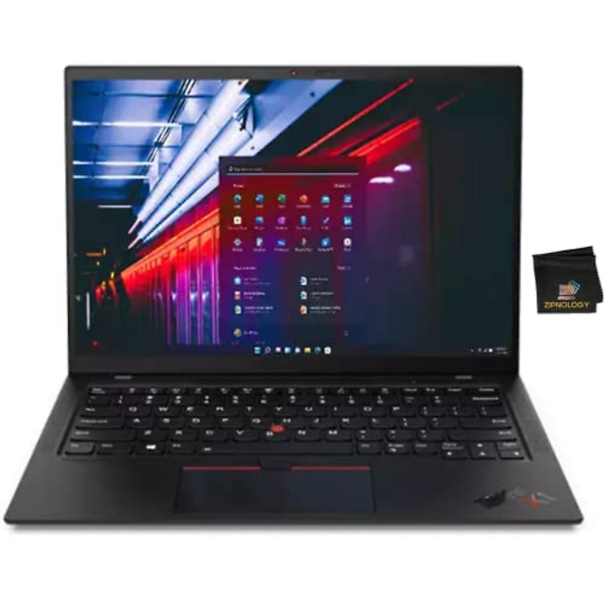 Lenovo ThinkPad X1 Carbon Gen 10 14.0" Ultrabook Laptop, WUXGA, 12th Gen Intel i5-1235U, Iris Xe IPS, 16GB LPDDR5 5200MHz 512GB SSD, Win 11 Pro, Fingerprint Reader, Wi-Fi 6+ Zipnology Cloth -New