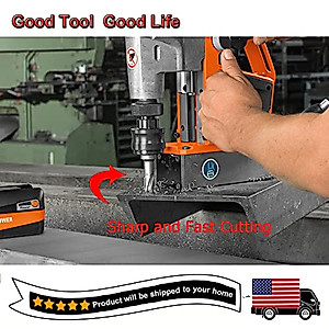 SagaSave 20MM x 35MM High Speed Steel Cyclone Annular Cutter，Metal Hole Cutter for Stainless Steel, Metal, Iron, Steel, Brass,Wood 1PCS