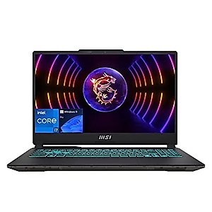 MSI Cyborg Gaming Laptop, 15.6" 144hz IPS FHD Display, GeForce RTX 4060, Intel 10-Core i7-12650H, 32GB DDR5, 1TB PCIe SSD, Backlit KB, Wi-Fi 6, HDMI, RJ45, Type-C, Win 11 Pro, Black