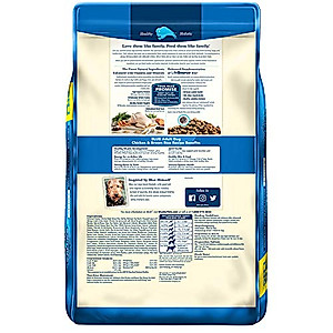 Blue Buffalo Life Protection Formula Natural Adult Dry Dog Food, Chicken & Brown Rice (38 Lbs.), 38 Lb