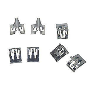 ECOTRIC Molded Front Dash Compatible with 2007-2013 Cadillac Escalade, Avalanche/Silverado/Suburban/Tahoe, GMC Sierra/Yukon Replace for 23224733 Defrost Vent Grille Cover Black