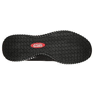 Skechers Men's Cessnock Food Service Shoe, Black, 10
