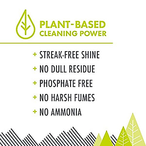 Boulder Clean Glass + Surface Cleaner, Herbal Peppermint, 28 oz Bottle