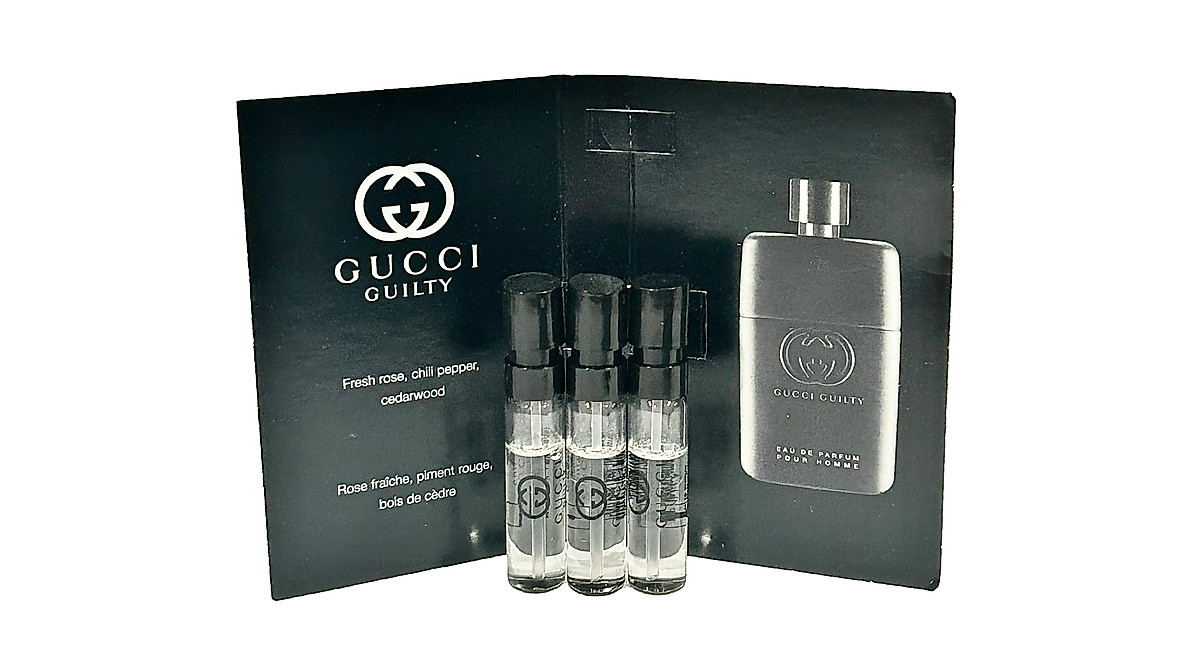 Shop Gucci Guilty Sample Perfume for Men - Set of 3