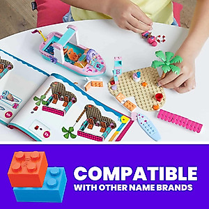 MEGA Barbie Color Reveal Building Toy Playset, Dolphin Exploration with 121 Pieces, 15 Surprises and Accessories, Kids Age 5+ Years