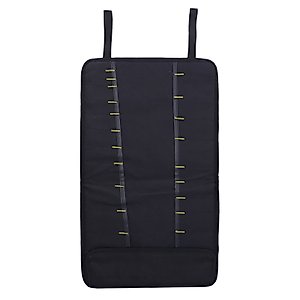 Acouto Chef Knife Roll Bag, Foldable Oxford Cloth Cutter Carrying Bag Knife Cutlery Carrier Portable Knife Pouch Holders Cases for Restaurant Hotle Home Camping BBQ