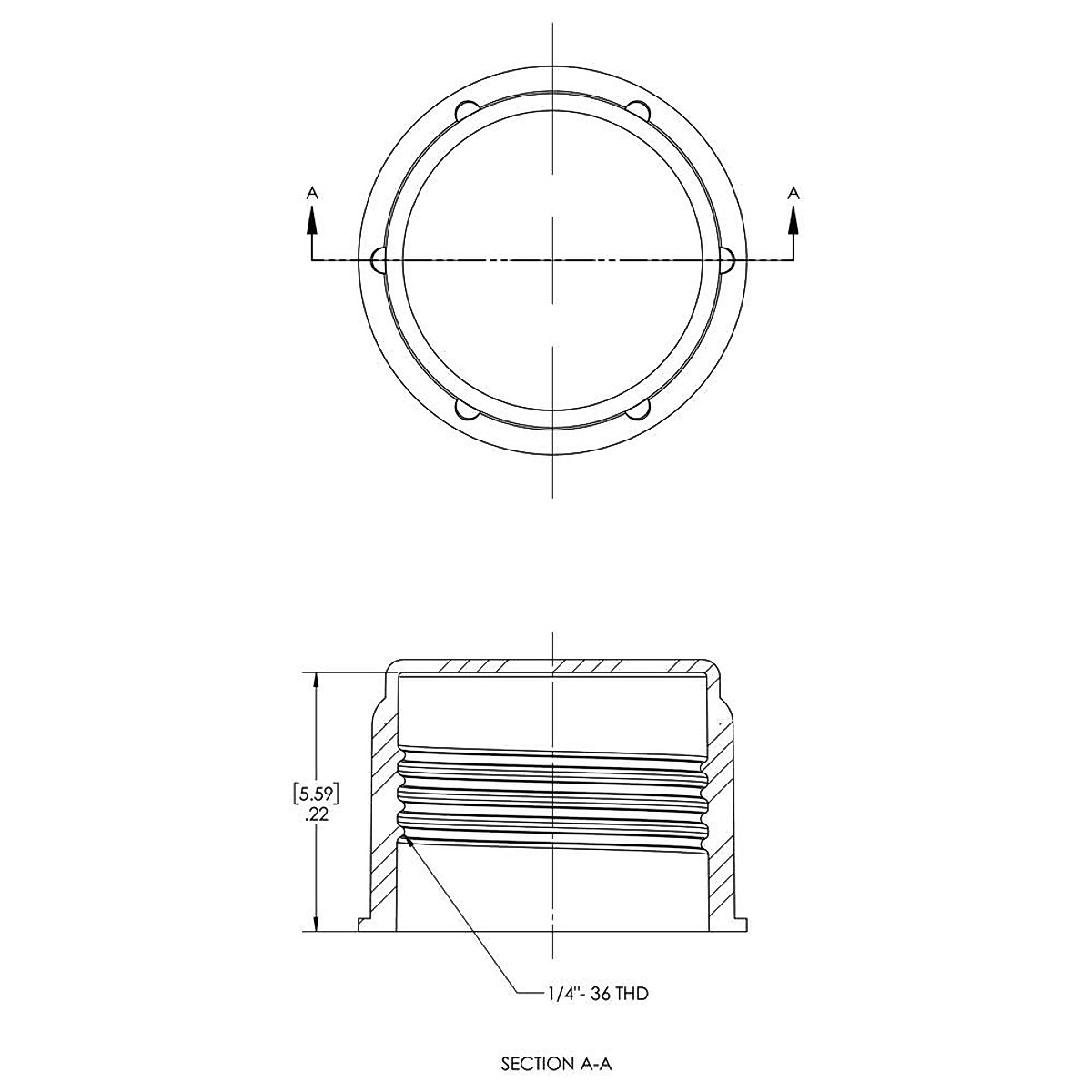 Caplugs CD-2 CD Series – Threaded Plastic Cap for Flared JIC Fittings, 1000 Pack, Red LD-PE, to Fit Thread Size 1/4"-36 Protective Closures, Dirt and Moisture Seals, Masking, Painting, Plating