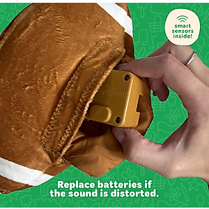 Move2Play, Hilariously Interactive Toy Football with Music and Sound Effects, Ball for Toddlers, Birthday Gift for Boys and Girls 1, 2, 3+ Years Old