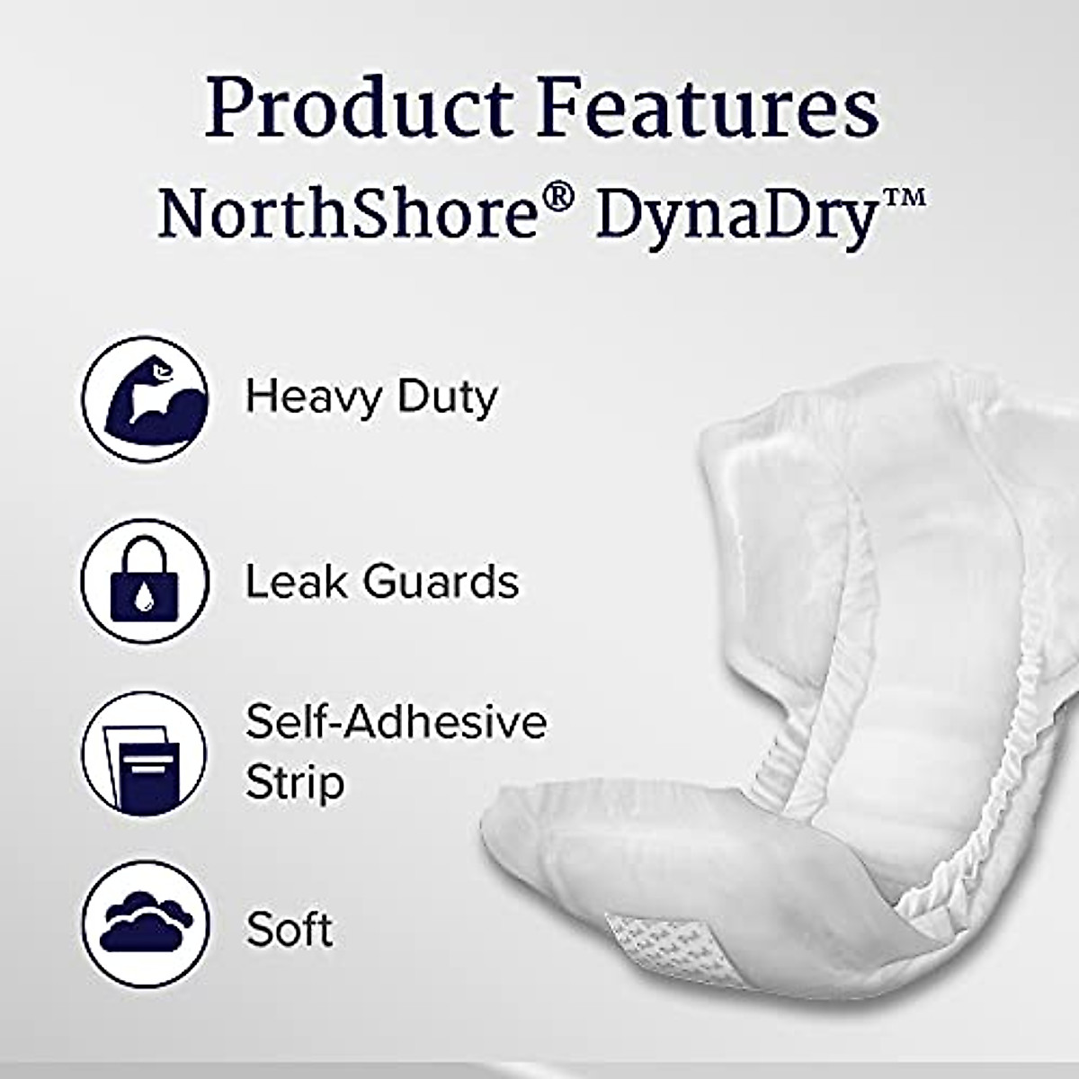 NorthShore DynaDry Supreme Liners, 2X-Large, Pack/28