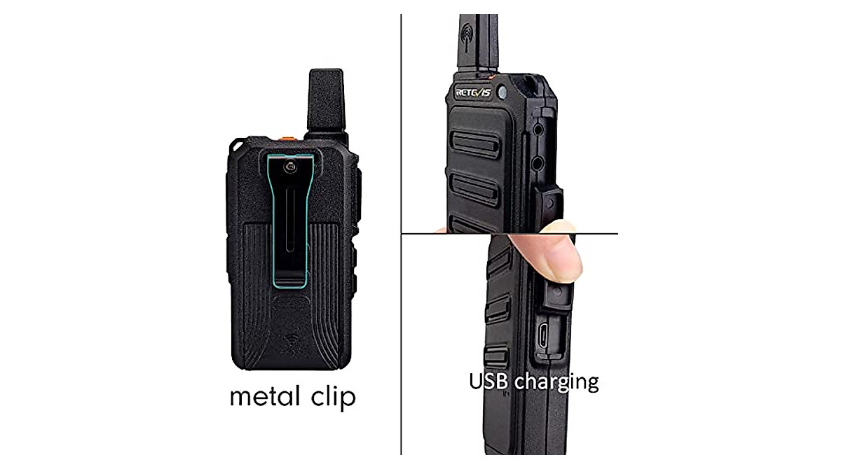 Retevis RT19 Walkie Talkies - Compact 2 Pack