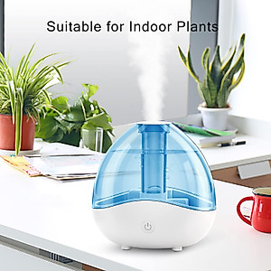 Cool Mist Humidifiers for Bedroom Large Room, Lerat Baby Humidifier with Night Light for Nursery, Auto Shut-off & Quiet Operation Humidifier for Plants, Air Ultrasonic for Pets, Indoor, Home, Office