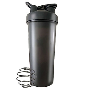 Shaker Bottle 28oz for Gym, Protein Shaker Bottle with Blender Bottle Whisking Ball