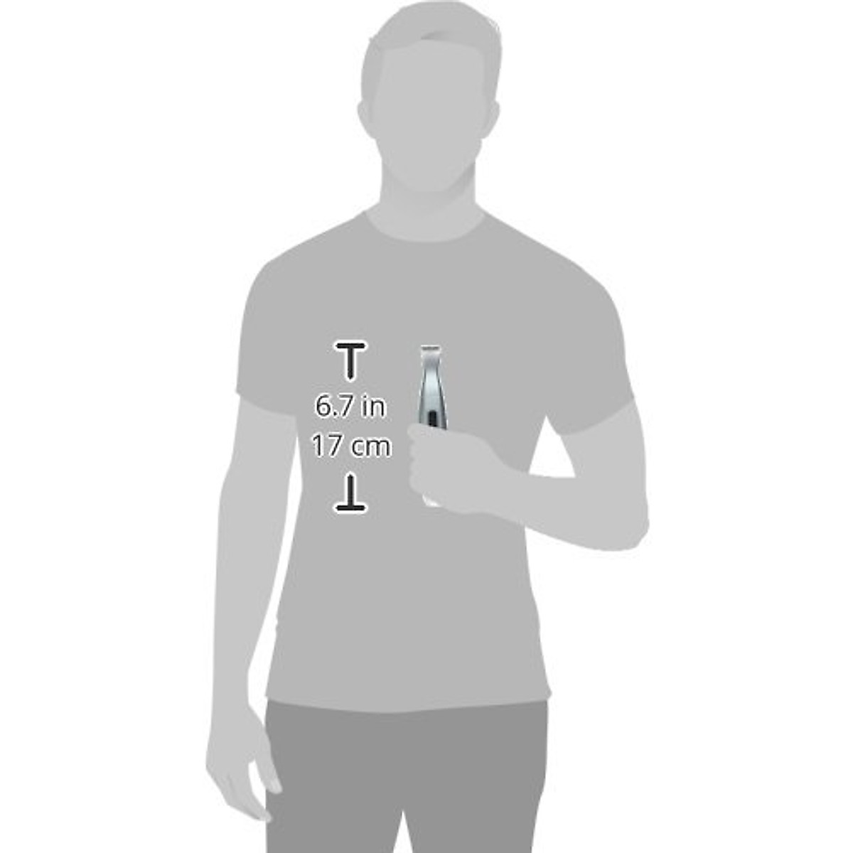 Remington PG165 Battery Operated Precision Grooming System, Silver