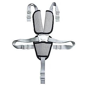 ZARPMA High Chair Security Straps, Replacement 5 Point Children Safety Harness with Shoulder Guarding Pads Convertible Straps for High Chair Pram Buggy Kid Pushchair
