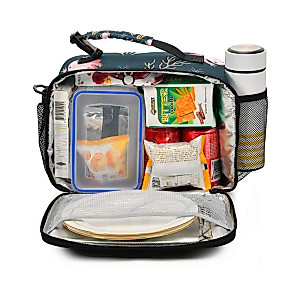 Axolotl Lunch Bag, Reusable Cooler Lightweight Tote Bag for Men, Women, Lunch box with Adjustable & Removable Shoulder Strap