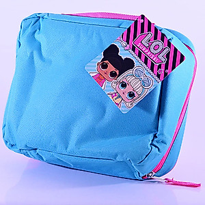 Koola LOL 16'' Large School Backpack with Lunch Bag and Sullivan Water Bottle Bundle | LOL Backpacks for Girls | LOL Remix | LOL Water Bottle