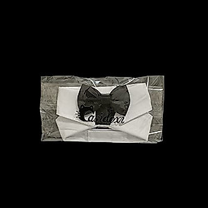 Casidoxi Dog Cat Tuxedo Collar, Cat Wedding Bowtie, Cat Bow Tie Tux Collar Costume Birthday Easter Valentines Dog Bowtie Cat Collar for Dog Cat Puppy