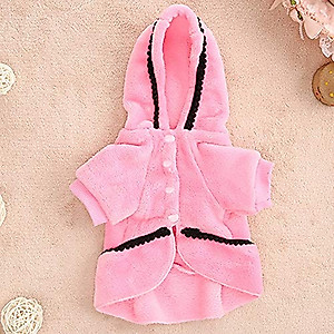 Pet Costume Apparel Clothes Jacket Puppy Dog Coat Supplies Winter Pet Clothes Dog Accessories XSmall Dog Dress
