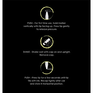 JumpOff Jo - 48 Pack of Liquid Chalk Markers – Reversible Chisel and Round Tip - Neon, Metallic, and White Included