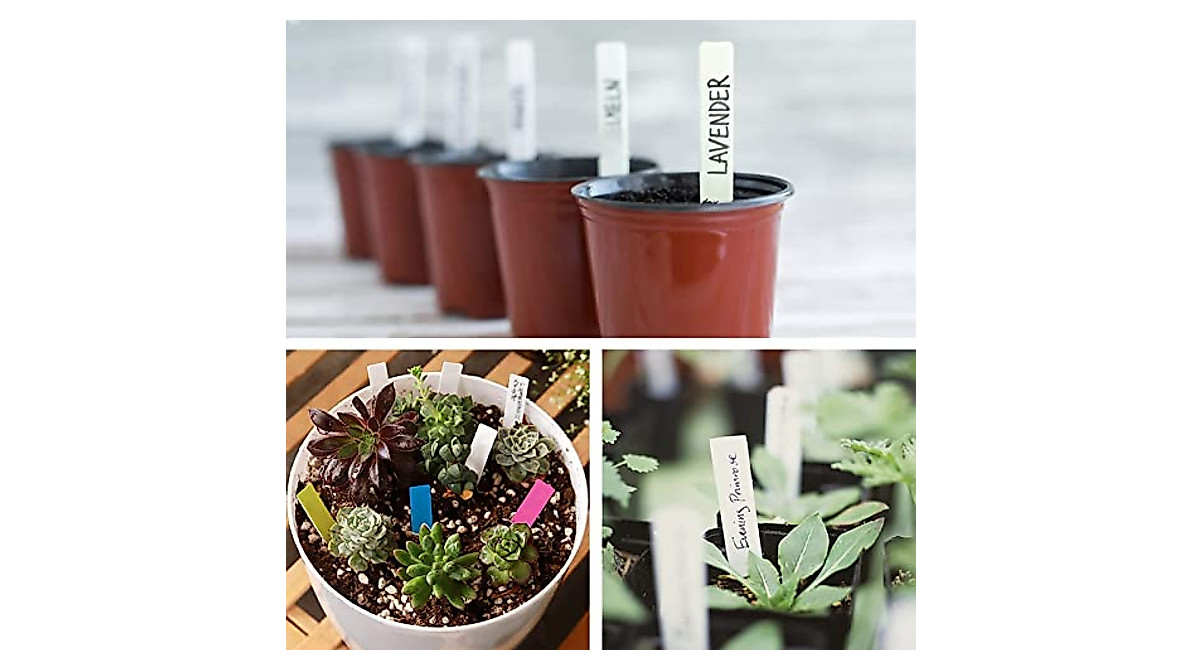 1000 Waterproof Plant Labels for Outdoor Garden + Pens