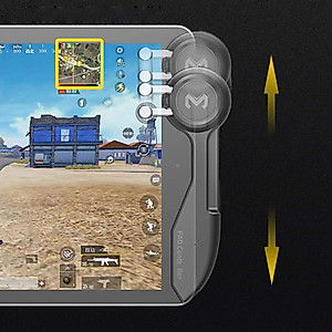 LICHIFIT Six Finger Game Joystick Trigger Handle L1R1 Shooter Fire Aim Button Gamepad Controller for iPad Tablet PUBG Game Accessories