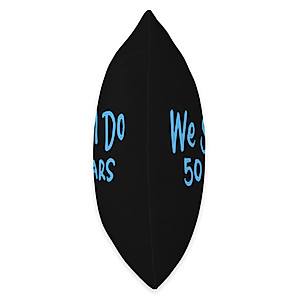 Happy 50th Wedding Golden Anniversary Gifts Store Couple Wedding Anniversary We Still Do 50 Years Married Gift Throw Pillow, 16x16, Multicolor