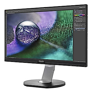 Philips Brilliance 272P7VUBNB 27" Monitor, 4K UHD IPS, 122% sRGB, USB-C Connectivity and Hub, Powersensor, Height Adjustable, 4Yr Advance Replacement