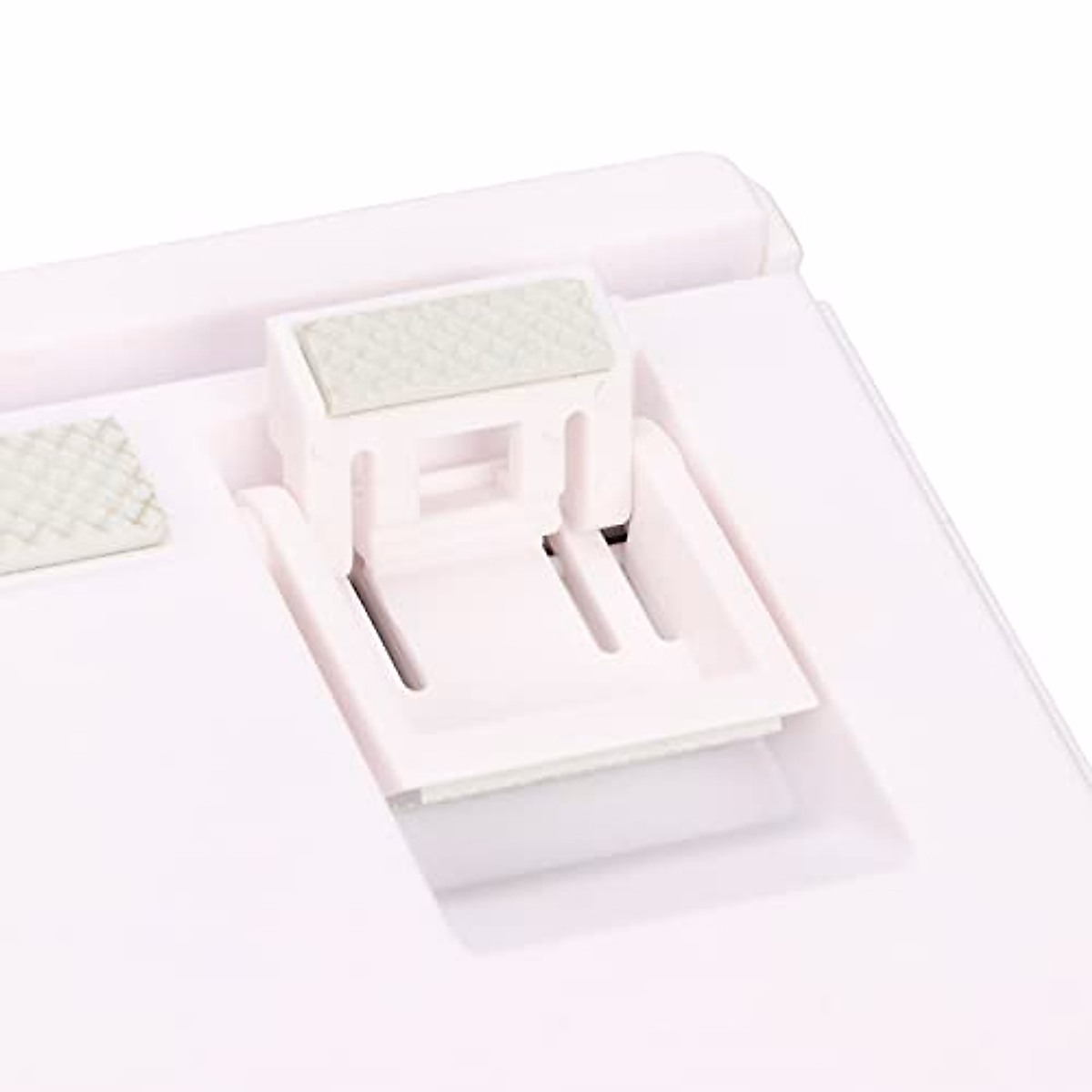 Wired Keyboard, Fashion Appearance 20 LED White Light Effects Mechanical Keyboard Ergonomic Design for Work for Home Gaming for Office(White)