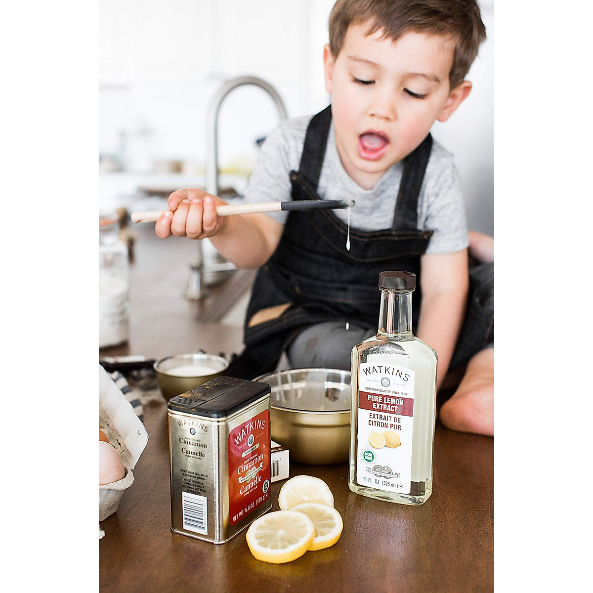 Watkins Pure Lemon Extract, 11 oz. Bottle, 1 Count (Packaging May Vary)