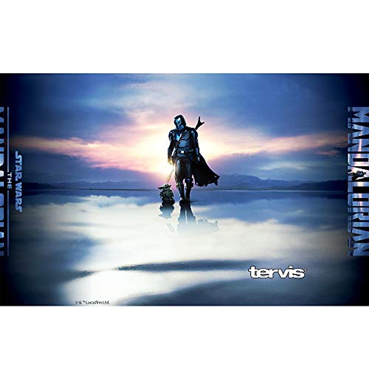 Tervis Triple Walled Star Wars - The Mandalorian This Is The Way Insulated Tumbler Cup Keeps Drinks Cold & Hot, 20oz - Stainless Steel, Stainless Steel