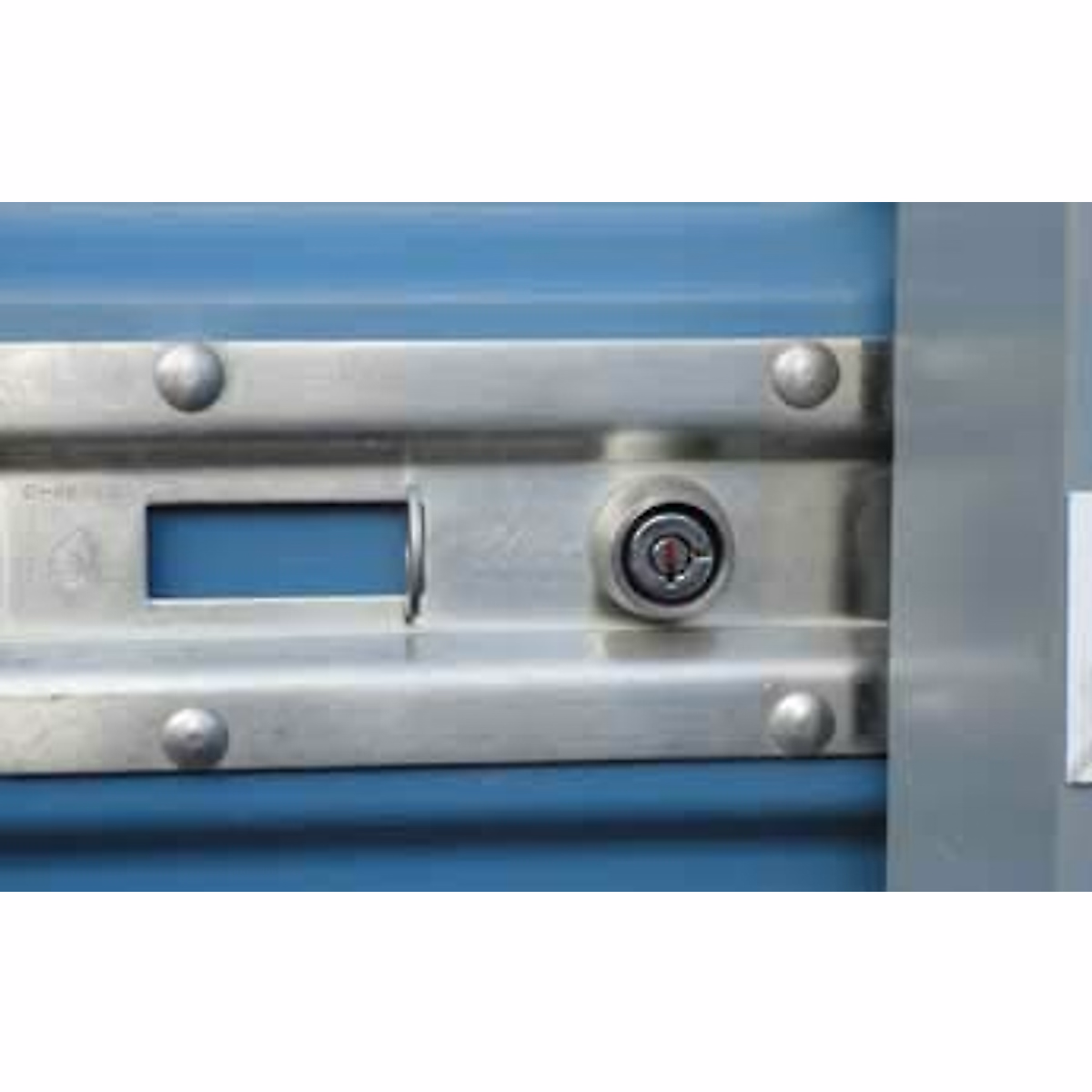 Storage Unit Cylinder Lock - Twin Pack - 2 Locks Keyed Alike - Self Storage Locker